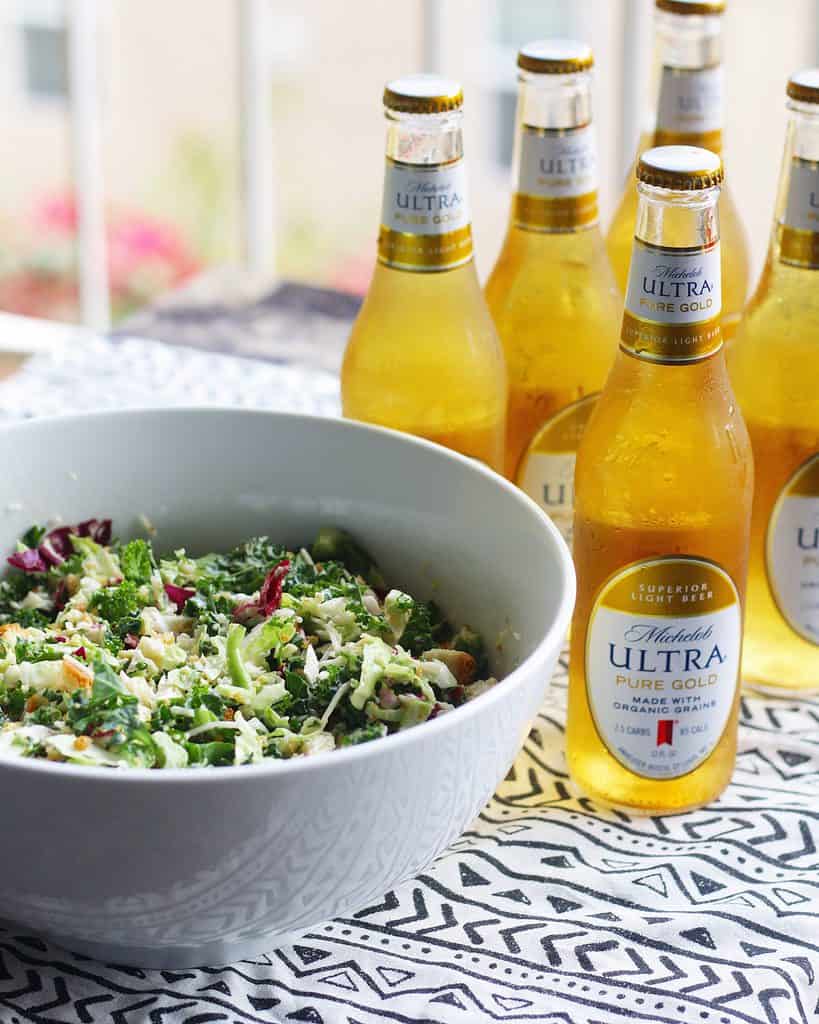 Healthy Eating & Drinking: Michelob Ultra Pure Gold - Ev's Eats